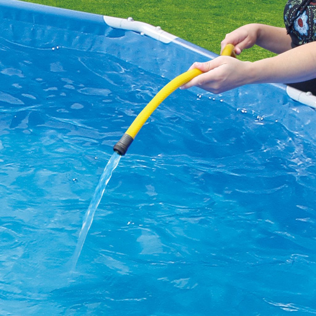 Summer Waves® 15′ x 42″ Active Frame Pool with Filter Pump, Cover, and ...